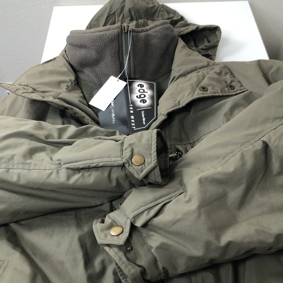 edge | Jackets & Coats | Edge Jacket Mens Size Large Ten West Army ...